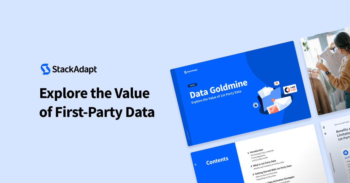 Value of First-Party Data Guide | StackAdapt