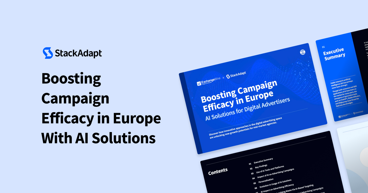 Boost Performance with AI Advertising Solutions | StackAdapt