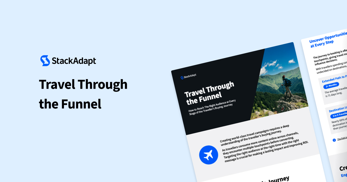 Guide: Master the Travel Customer Journey | StackAdapt