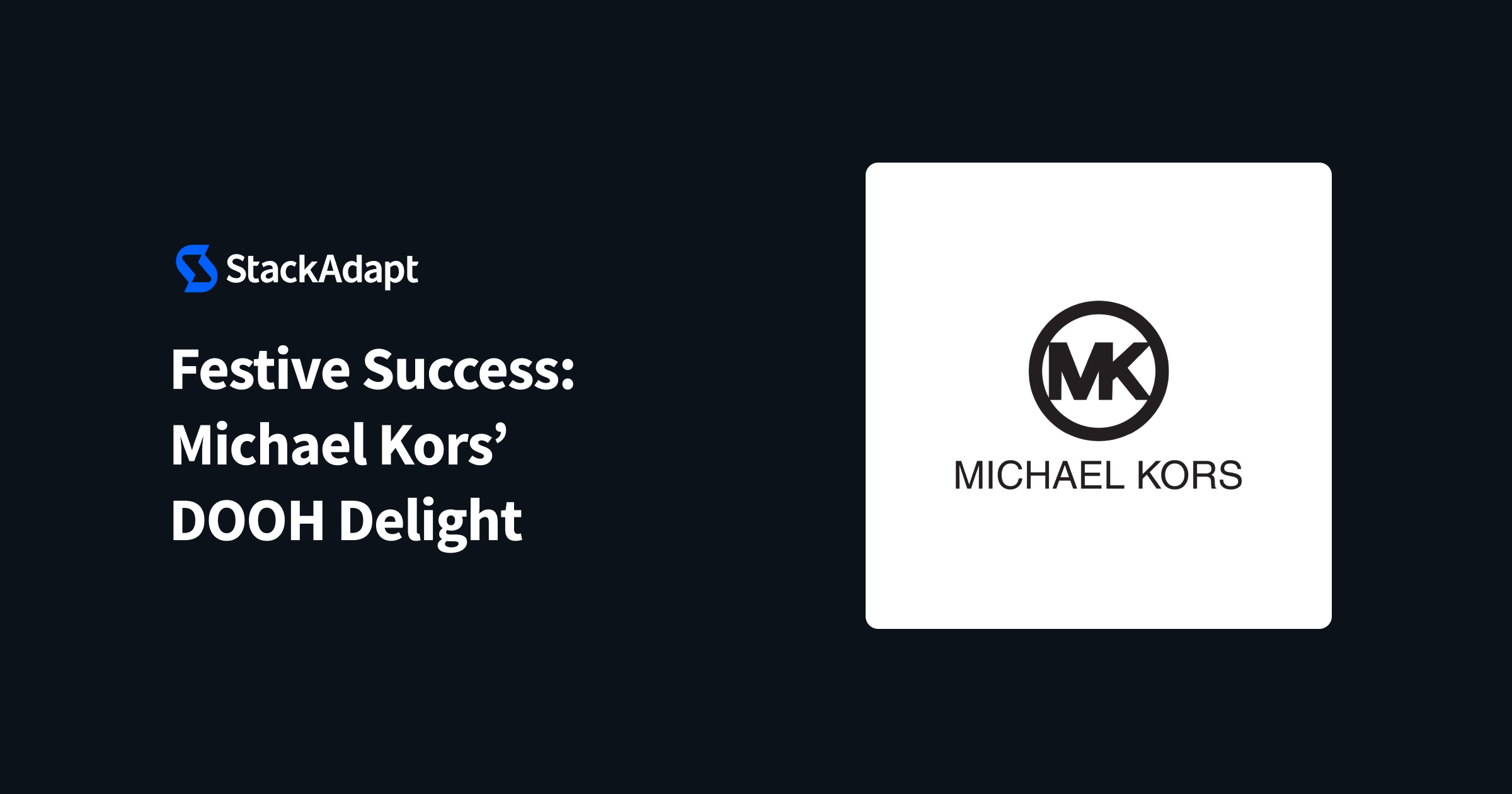 MOBSTA’s DOOH Campaign Case Study | StackAdapt