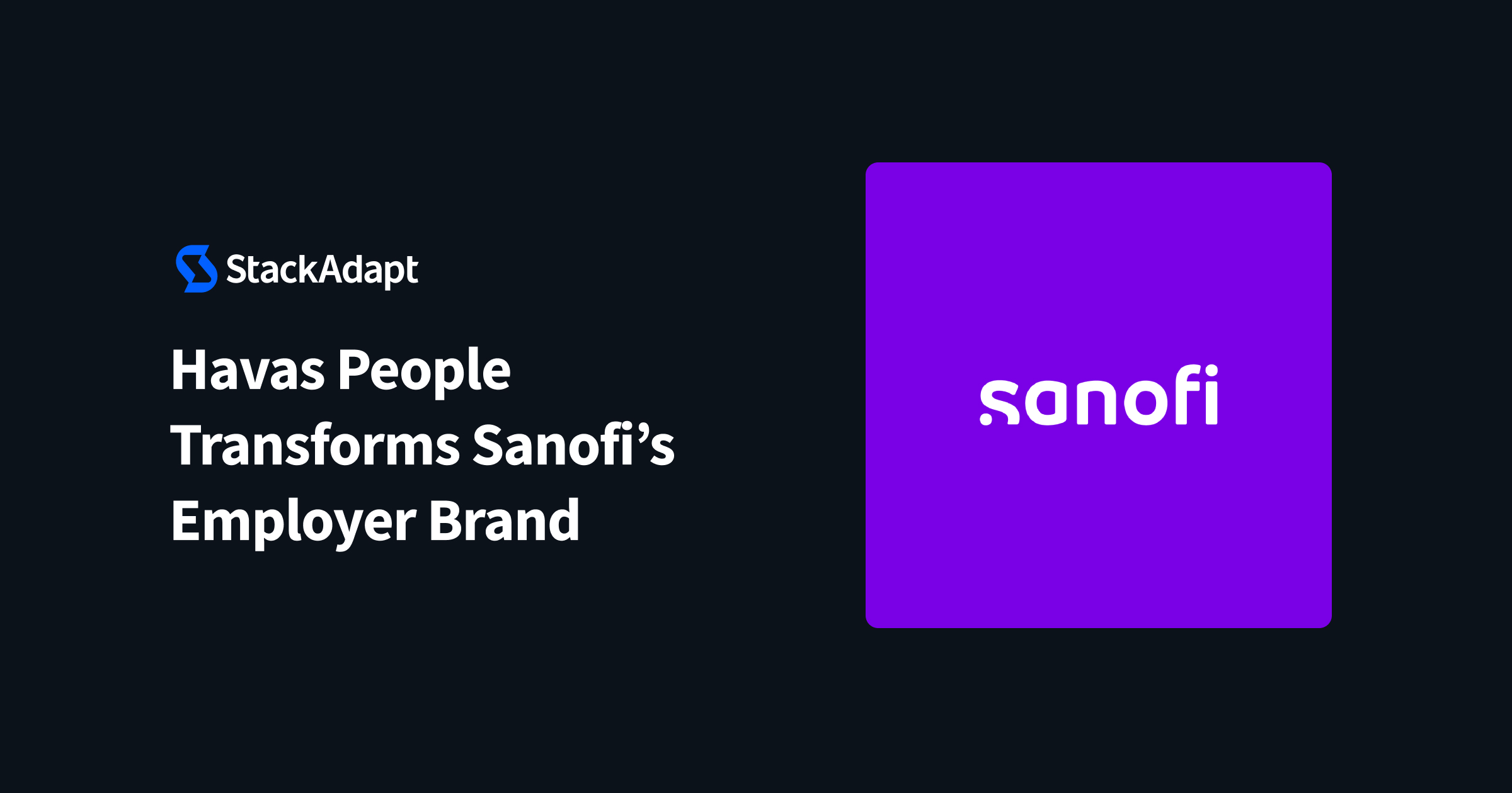 Case Study: How Sanofi Boosted Job Site Traffic by 141%